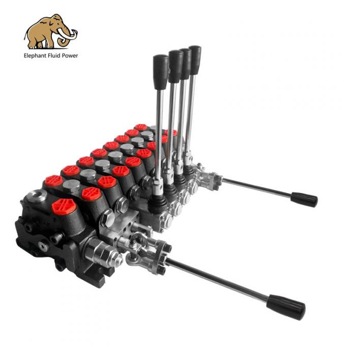 31.5Mpa Diagram DCV100-8 Directional Spool Valve Manual Control ...