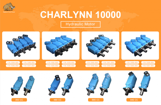 Original Char Lynn Hydraulic Motor Replacement Bmk6-500 Disc Valve 112 ...