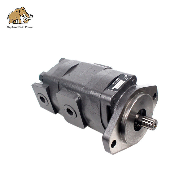 Double Gear Hydraulic Tractor Pumps 14561971 For EC330B EC360B EC360C ...